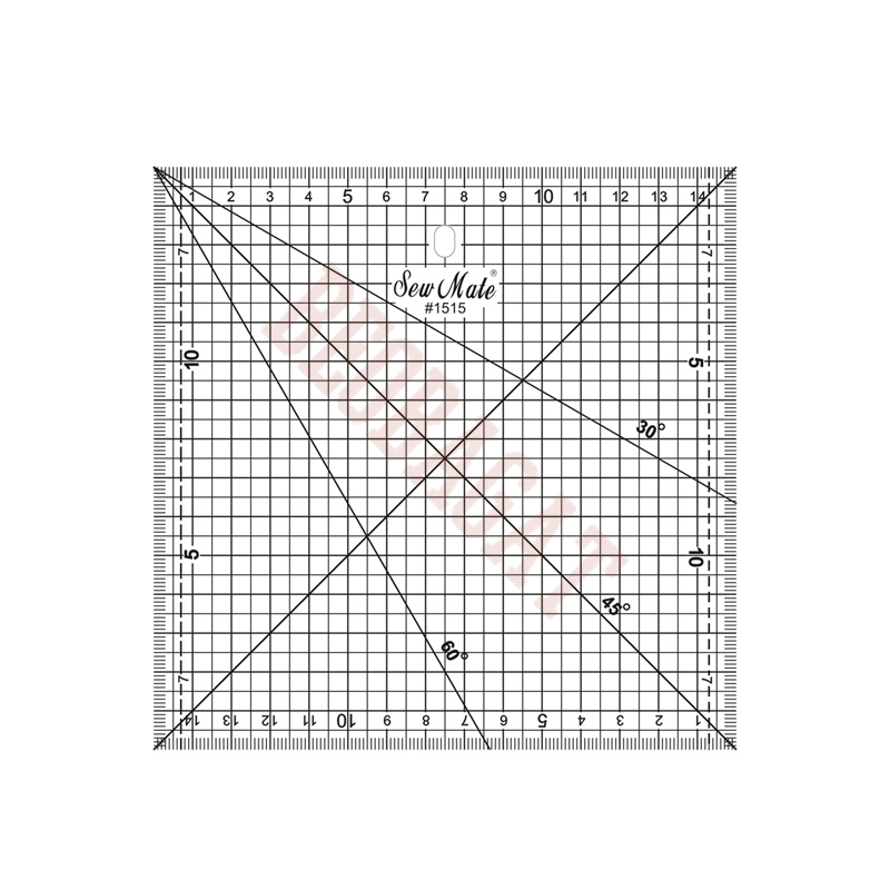 Lenjir za patchwork | 15x15cm | Beobagat