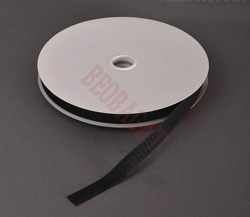 Crna čičak traka | 20mm | Beobagat