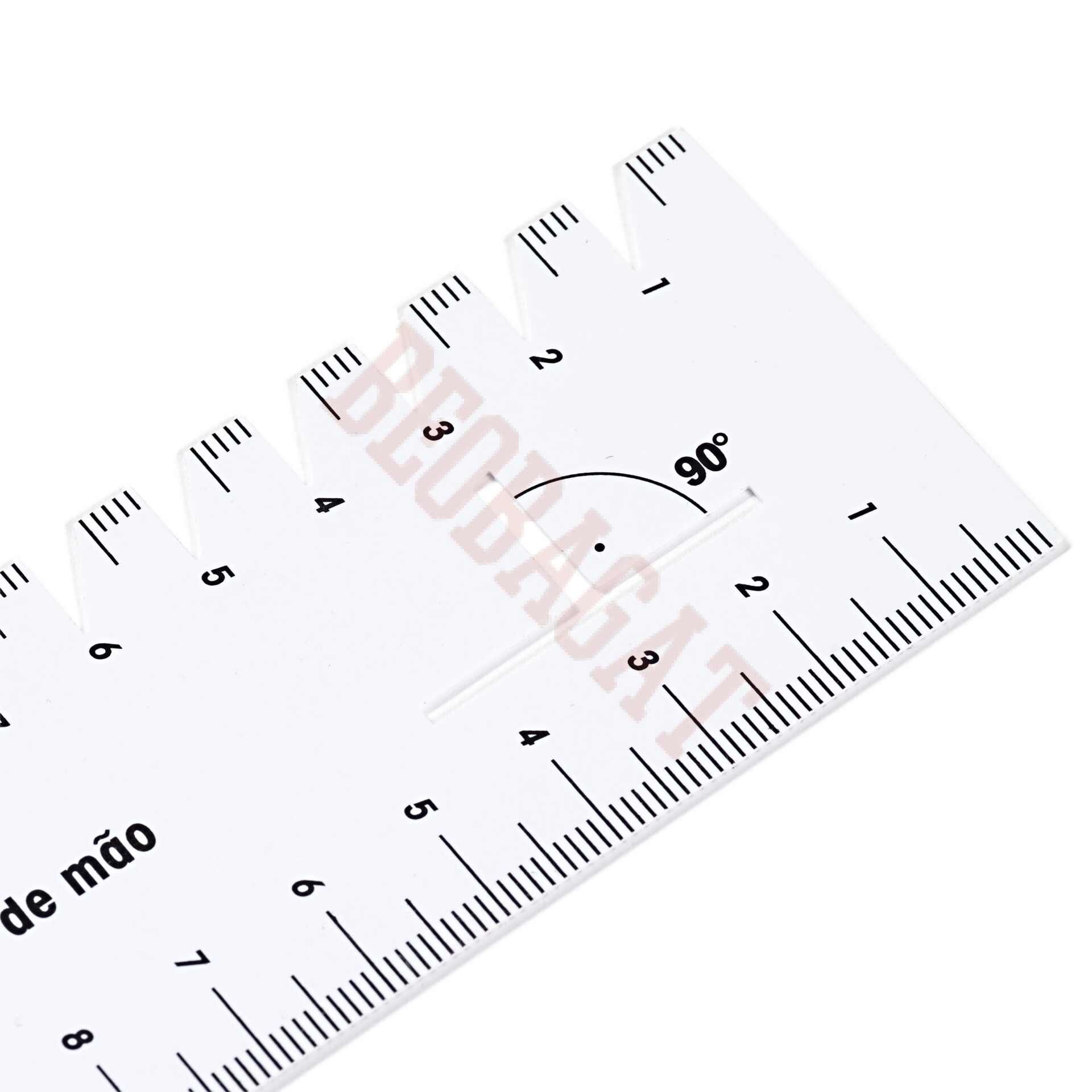 Ručni lenjir | 23 cm x 4.5 cm za Precizno Merenje | Beobagat